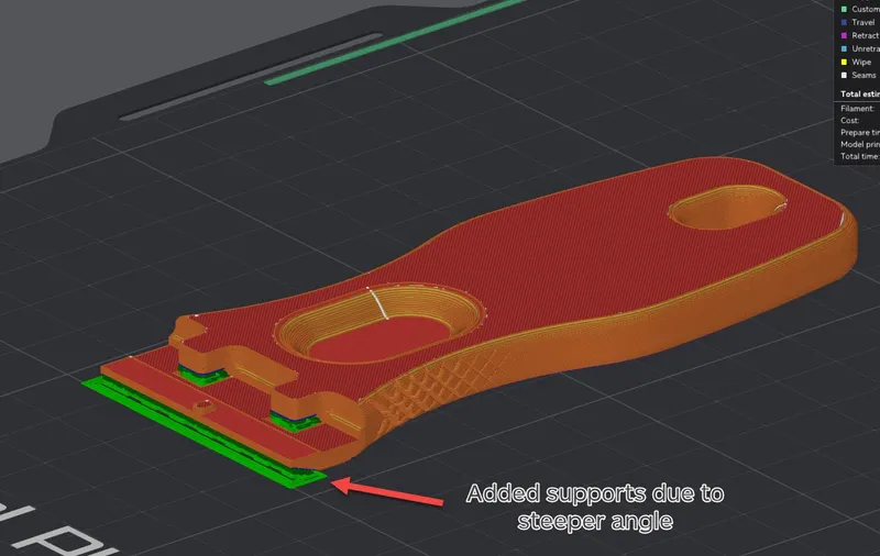 Scraperlite Plastic Razor Blade Handle V2 by Genghis | Download free ...