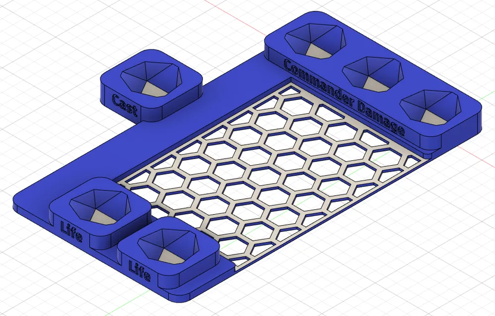 MTG Commander Counter by MAKERTEAM® | Download free STL model ...