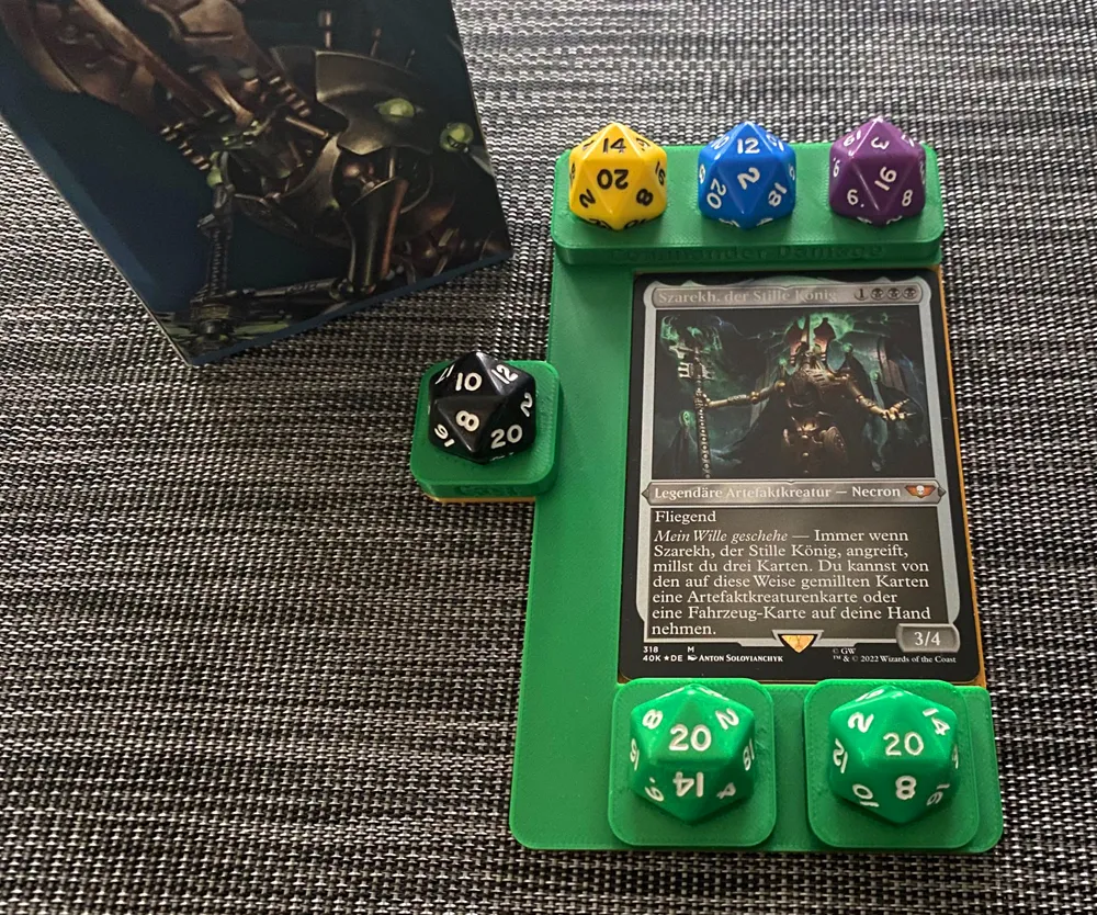 MTG Commander Counter by MAKERTEAM® | Download free STL model ...