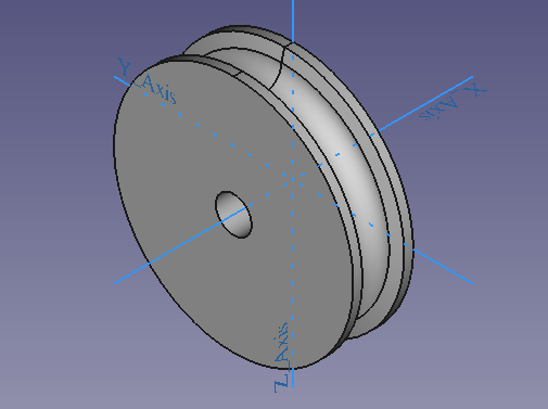 Rope pulley parametric (FreeCAD File) by Flo | Download free STL model ...