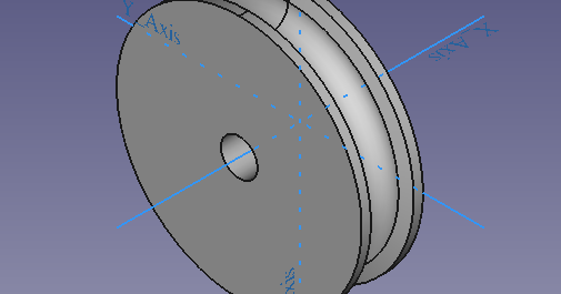 Rope pulley parametric (FreeCAD File) by Flo | Download free STL model ...