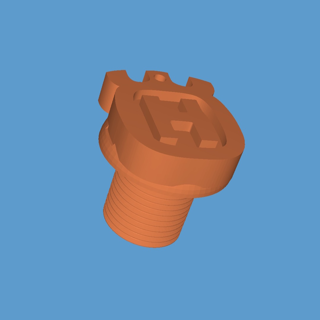 Husqvarna Screw Cap by LolloDuke97 | Download free STL model ...