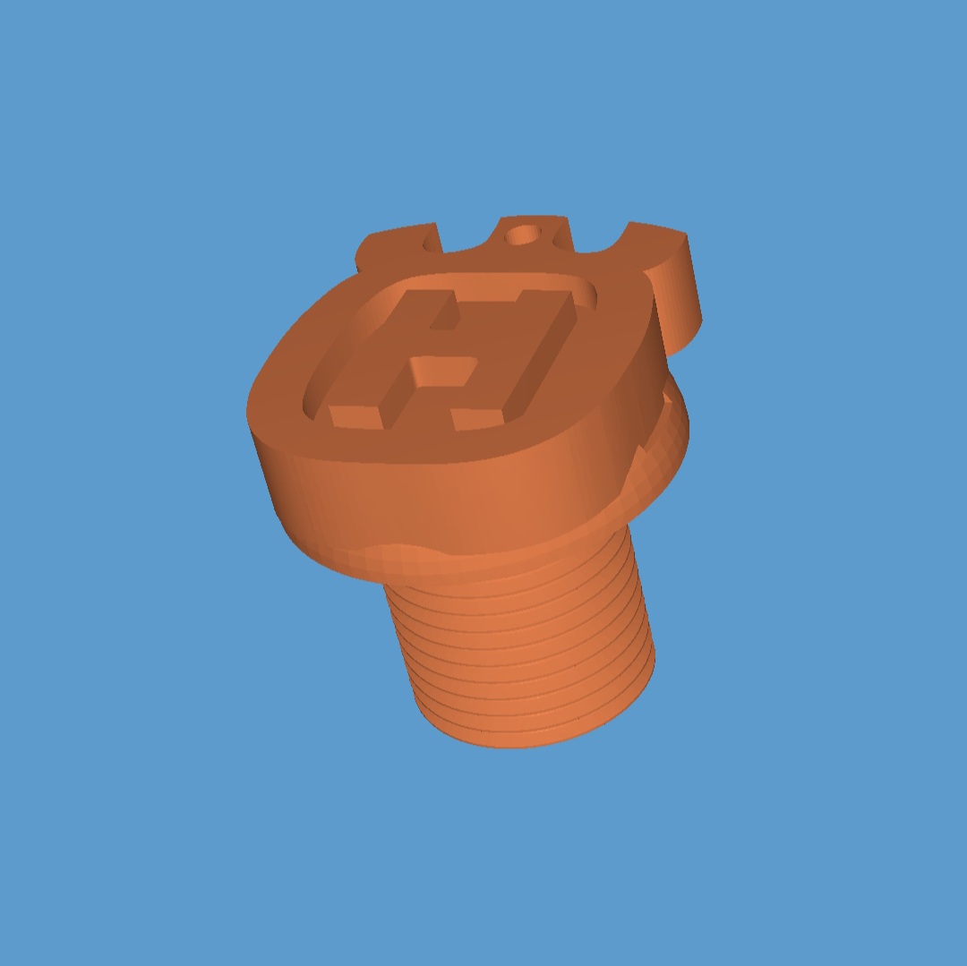 Husqvarna Screw Cap by LolloDuke97 | Download free STL model ...