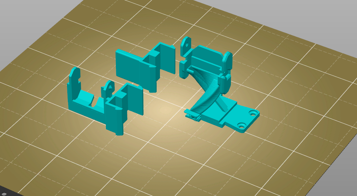 Tweaked Cable Chain Mounts for Elegoo Neptune 4 by jeffb0918 | Download ...