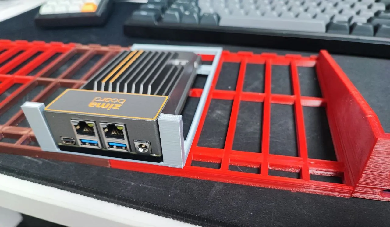 Modular 19" Rack Mount by Sam | Download free STL model | Printables.com