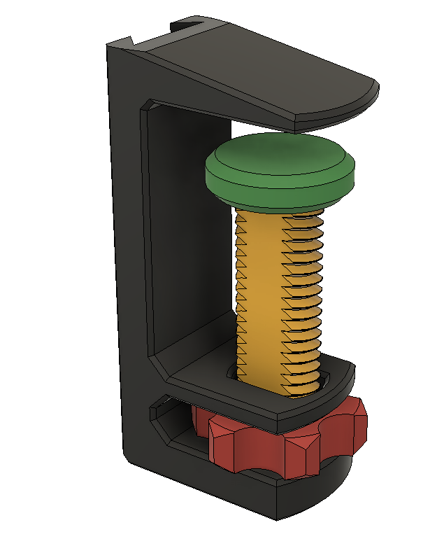 Modular Table Clamp System - F360 by ECF | Download free STL model ...
