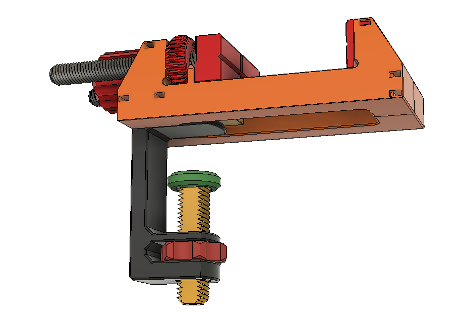 Modular Table Clamp System - F360 by ECF | Download free STL model ...