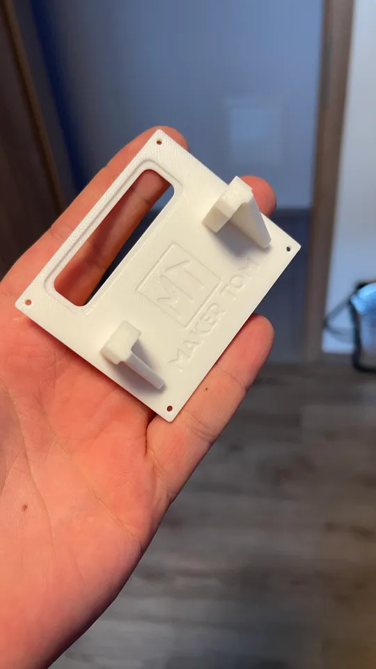 Servo Halterung 40mm (Calmato) by MakerTom | Download free STL model ...