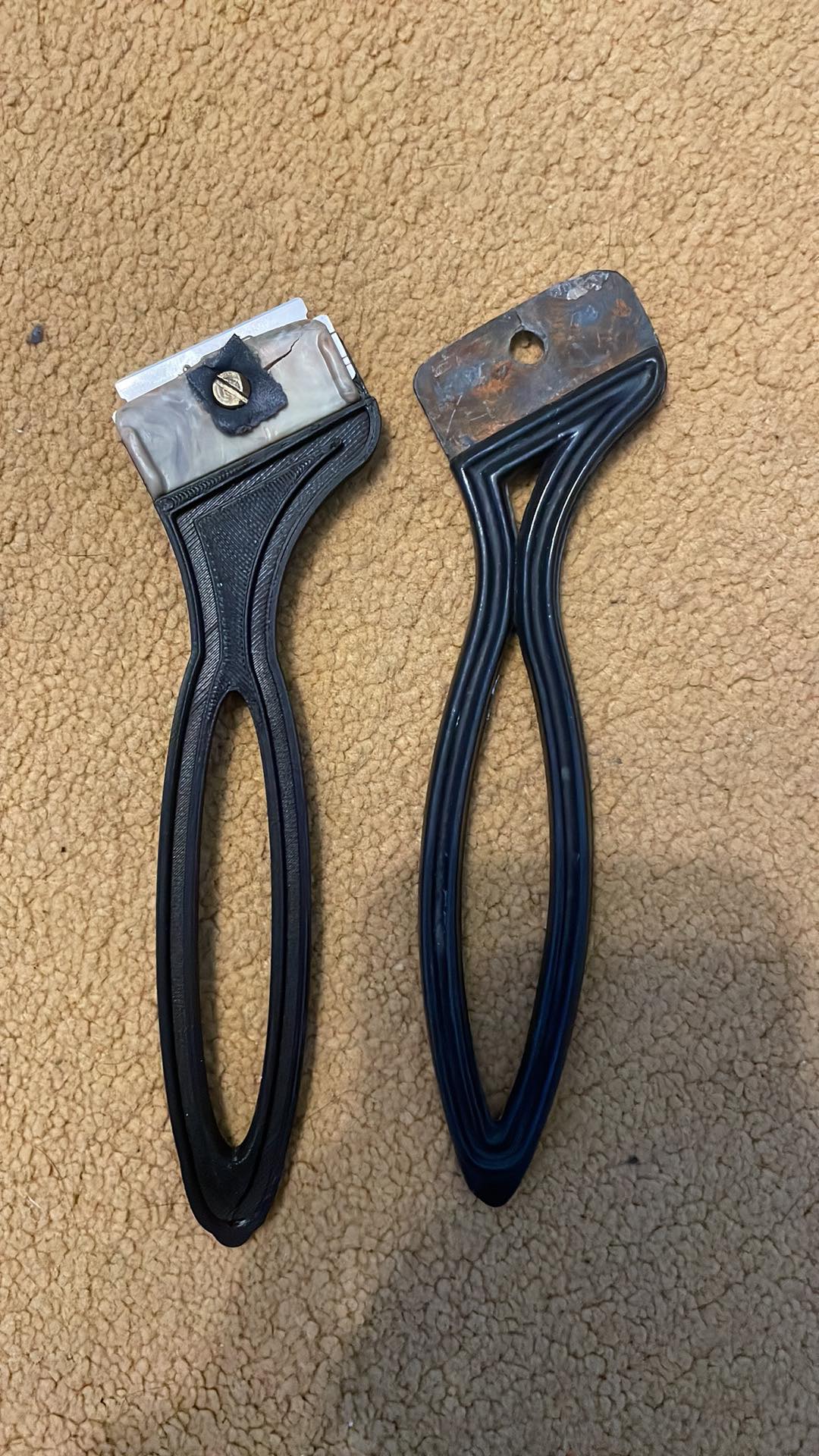 Simple Razor blade holder by apatryk | Download free STL model ...