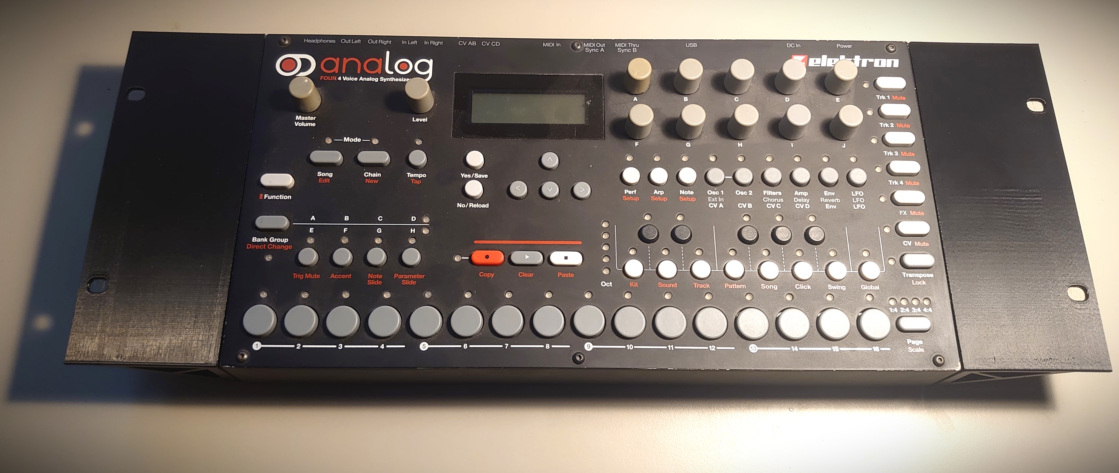 Elektron Analog 4 | Elektron Octatrack - Rack Ears (19" Rack Mount Kit ...