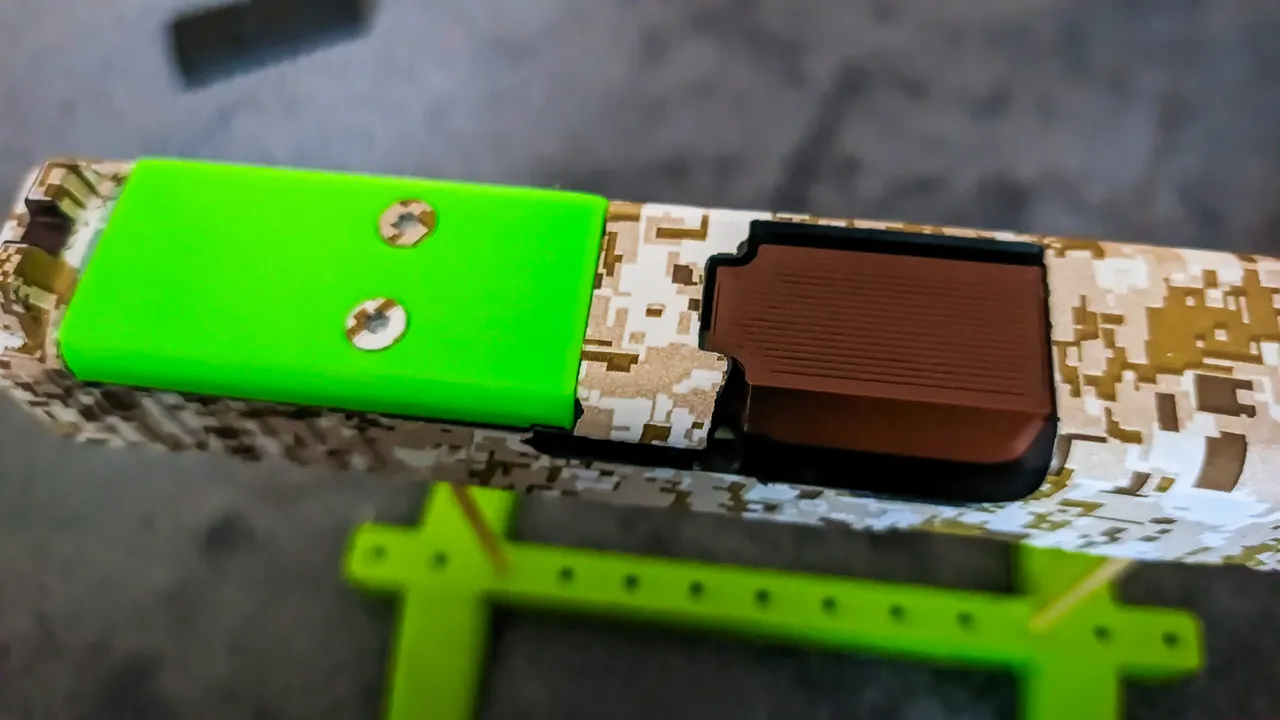 Painting Slide Stand Glock 45 / 19 MOS by Dąbal | Download free STL ...