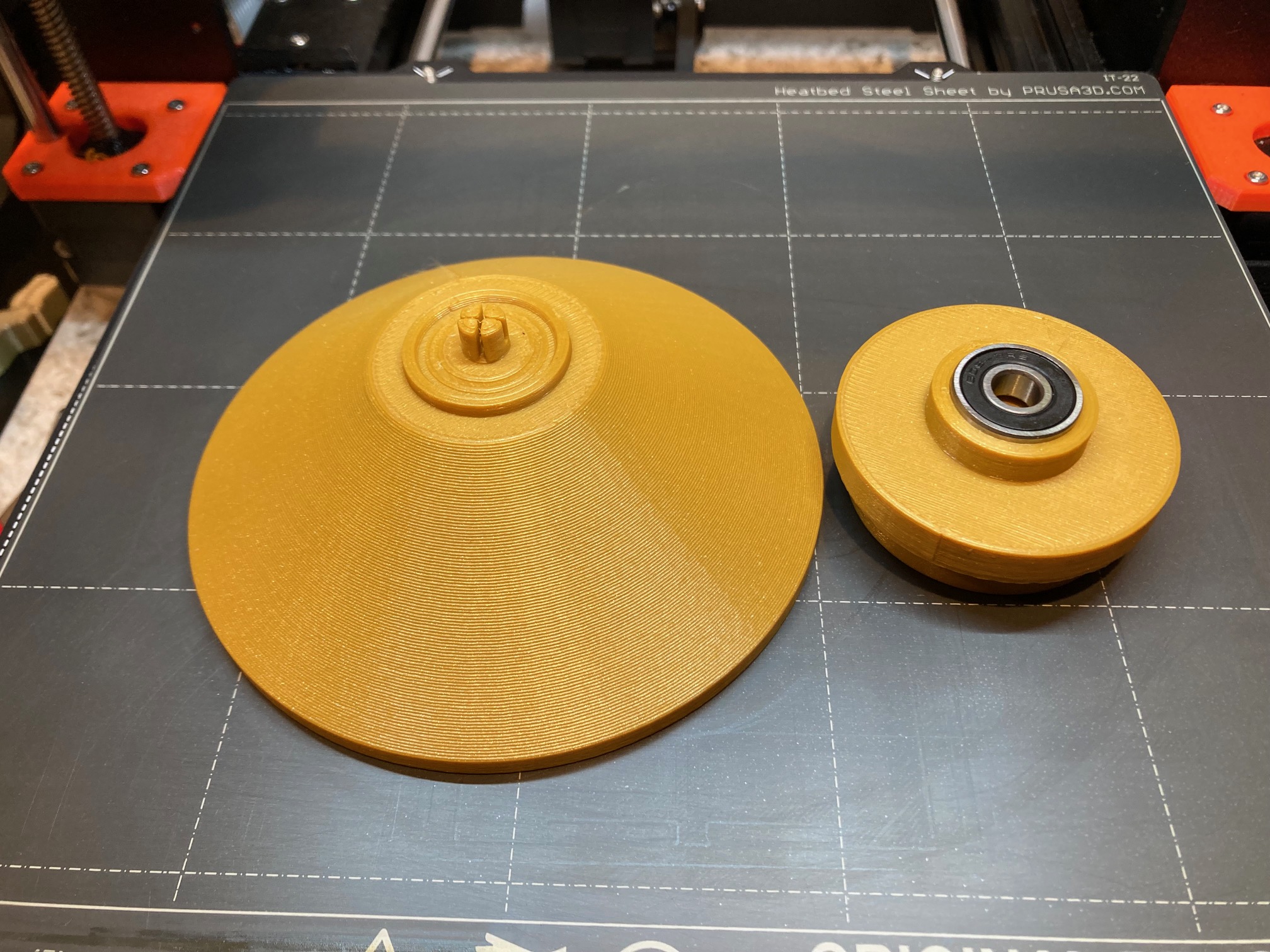 Prusament Spool Turn Table by StrandedOrg | Download free STL model ...