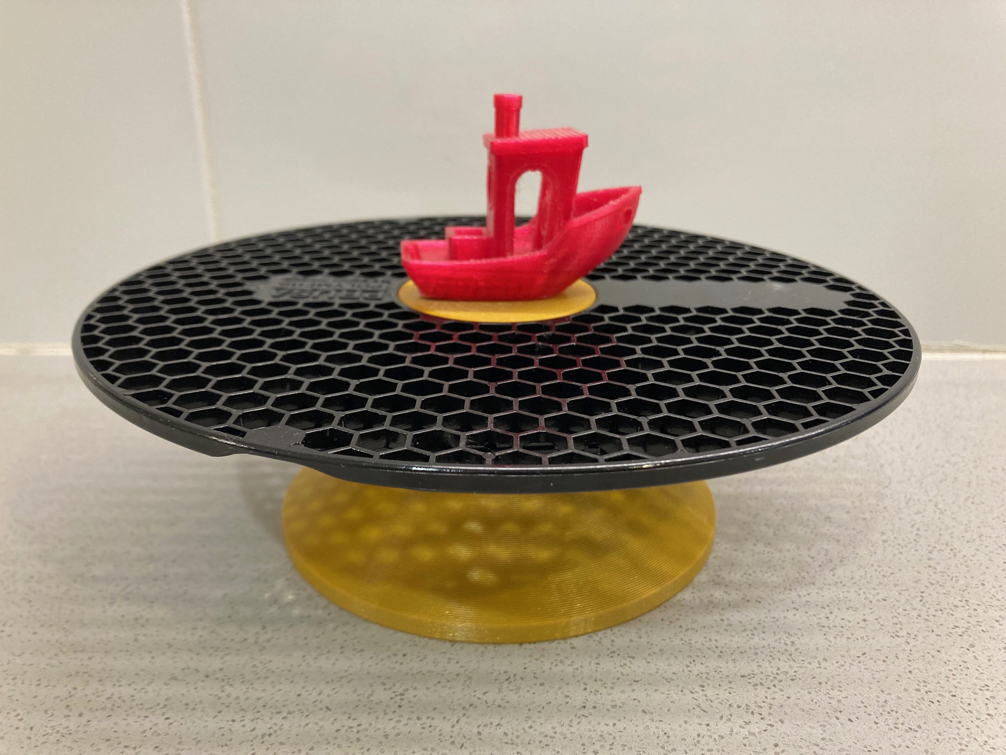 Prusament Spool Turn Table by StrandedOrg | Download free STL model ...