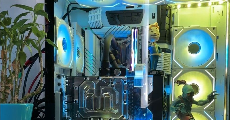 Lian-Li O11 Dynamic XL Backplate for Cable and Watercooling by Sin Fin ...