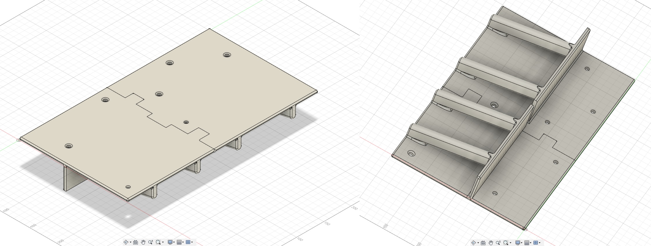 Thrustmaster T16000 Rig Holder // Mini Table for Sim Rig by Sin Fin ...
