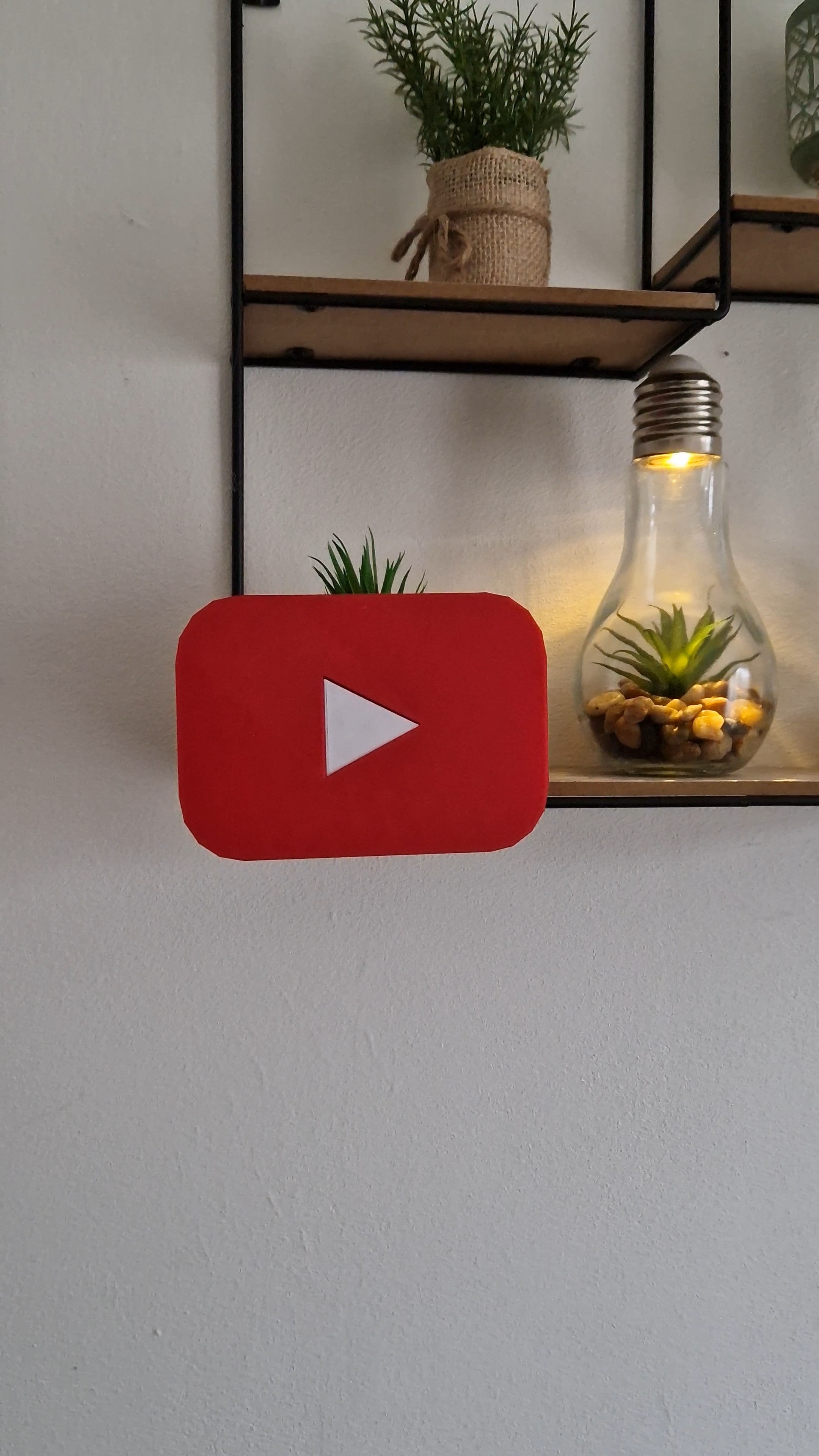 Magnetic YouTube Play Button by Vader | Download free STL model ...