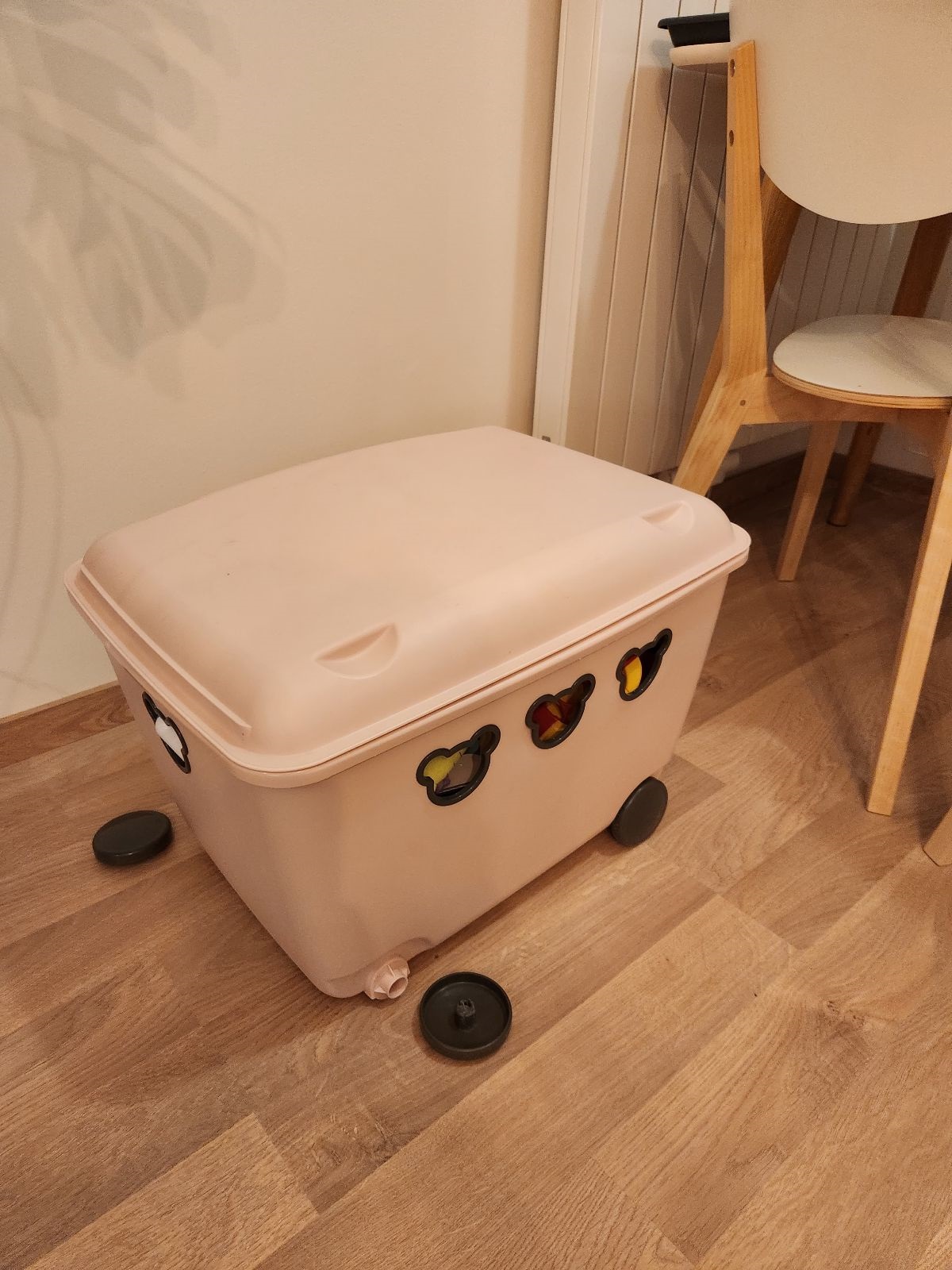 Toy box wheel by bobees | Download free STL model | Printables.com