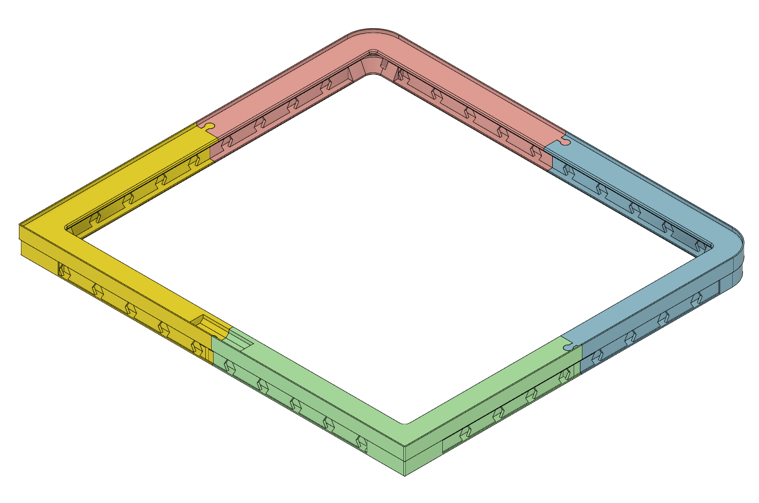 Bambu Lab X1, P1P, and P1S LED lighting with hidden Ventilation Top ...