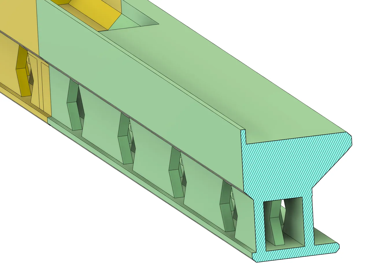 Bambu Lab X1, P1P, and P1S LED lighting with hidden Ventilation Top ...