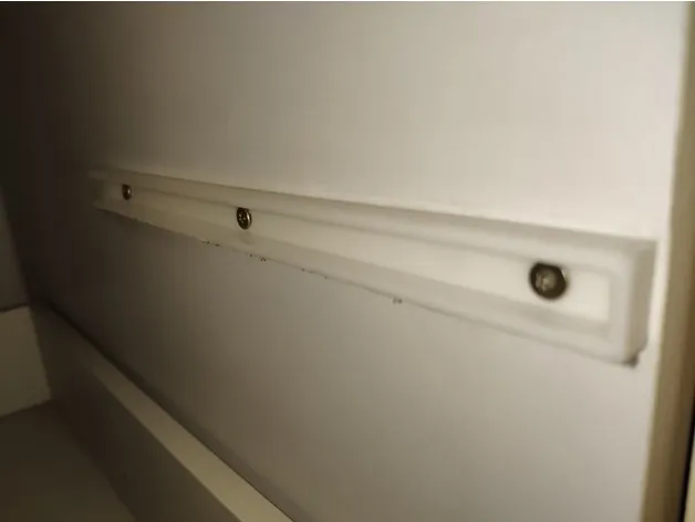 Closet Drawer Rail by Radovan | Download free STL model | Printables.com