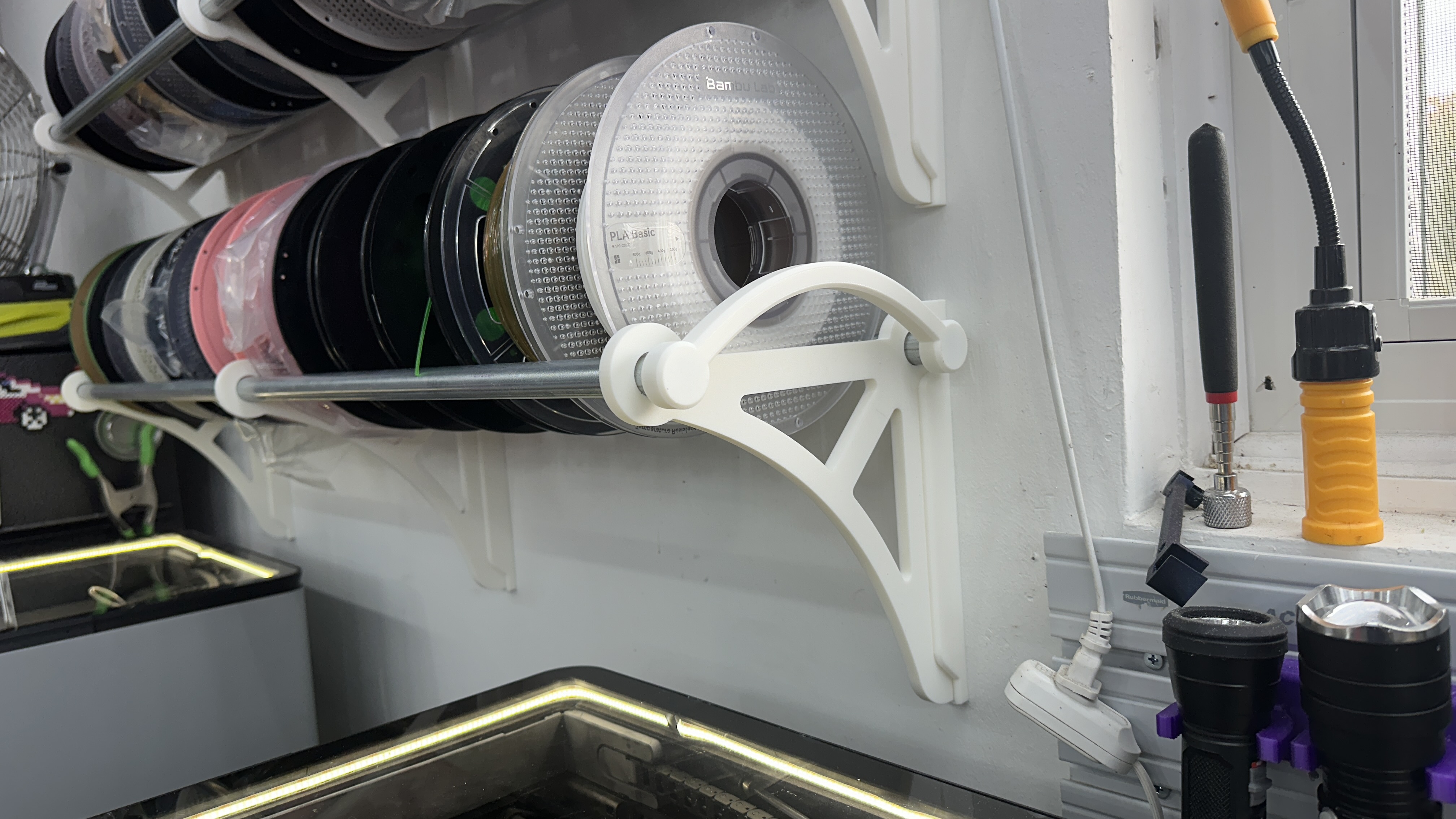 Filament Shelf Bracket by Alec Syme | Download free STL model ...