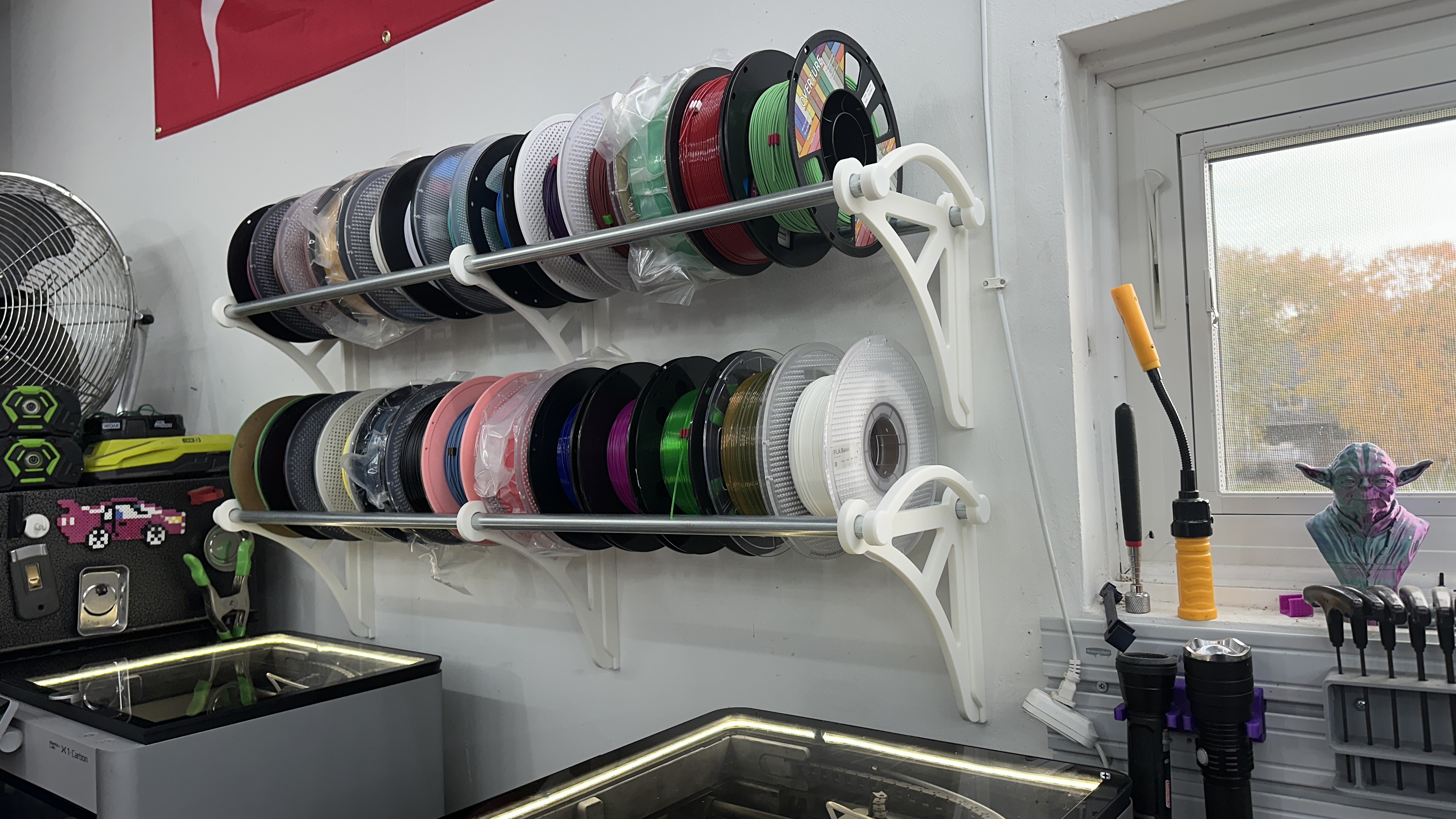 Filament Shelf Bracket by Alec Syme | Download free STL model ...