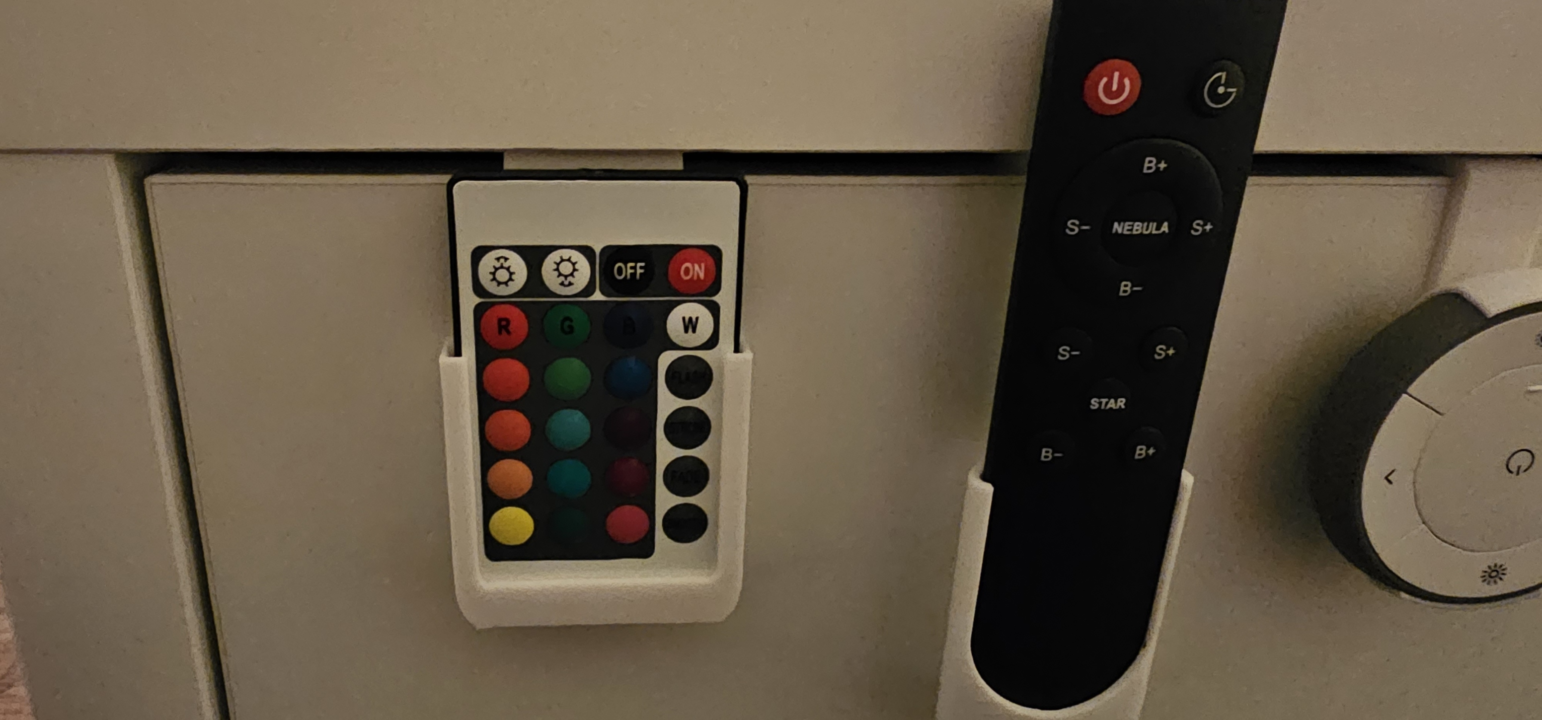 Led Remote Holder For Kallax Billy By Brummy Download Free Stl Model