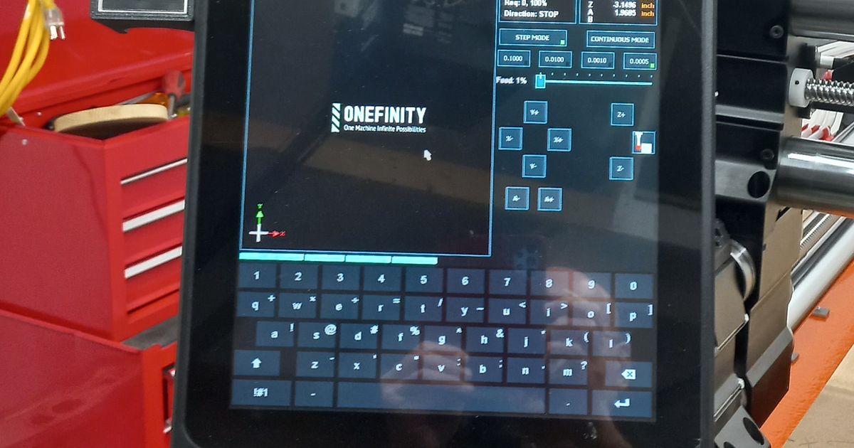 VFD Keypad Mount for Masso Controller by GizmoGorilla | Download free ...