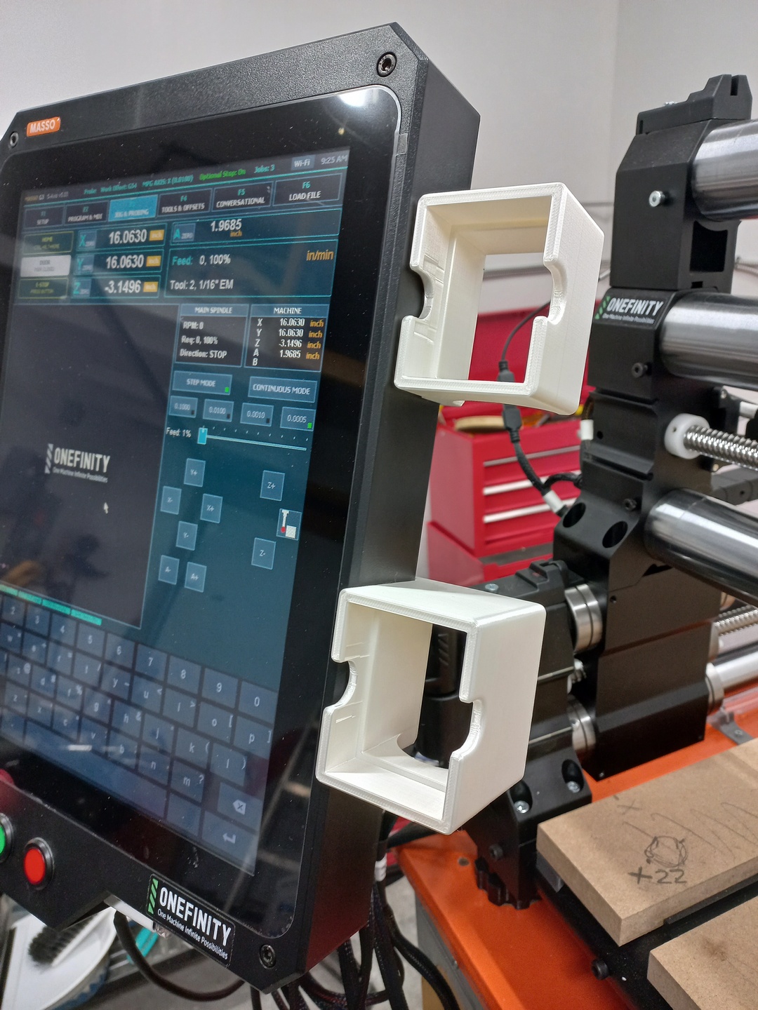 VFD Keypad Mount for Masso Controller by GizmoGorilla | Download free ...