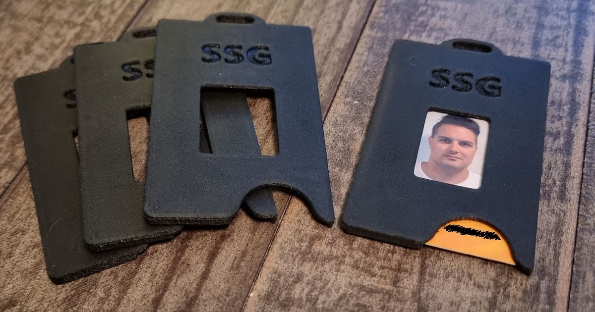 SSG Access Card by Tomuchu | Download free STL model | Printables.com