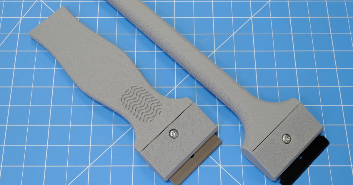 All Purpose Razor Blade Scraper por Flying Gyroscope | Descargar modelo ...