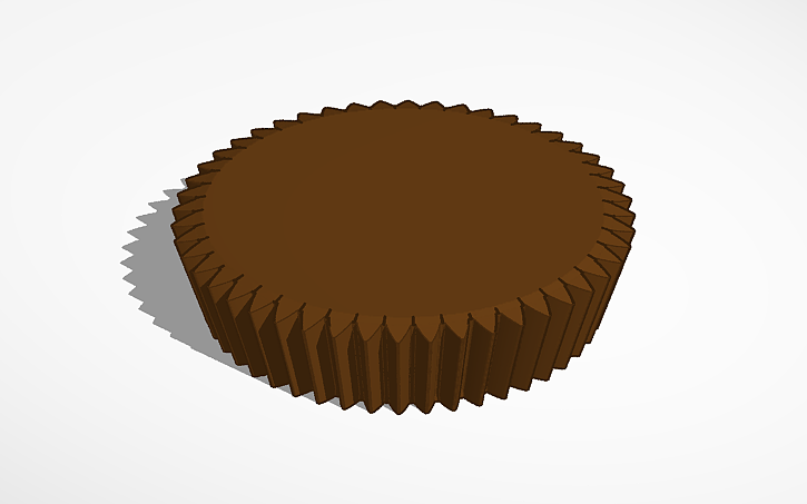 peanut butter cup by Best_codes | Download free STL model | Printables.com