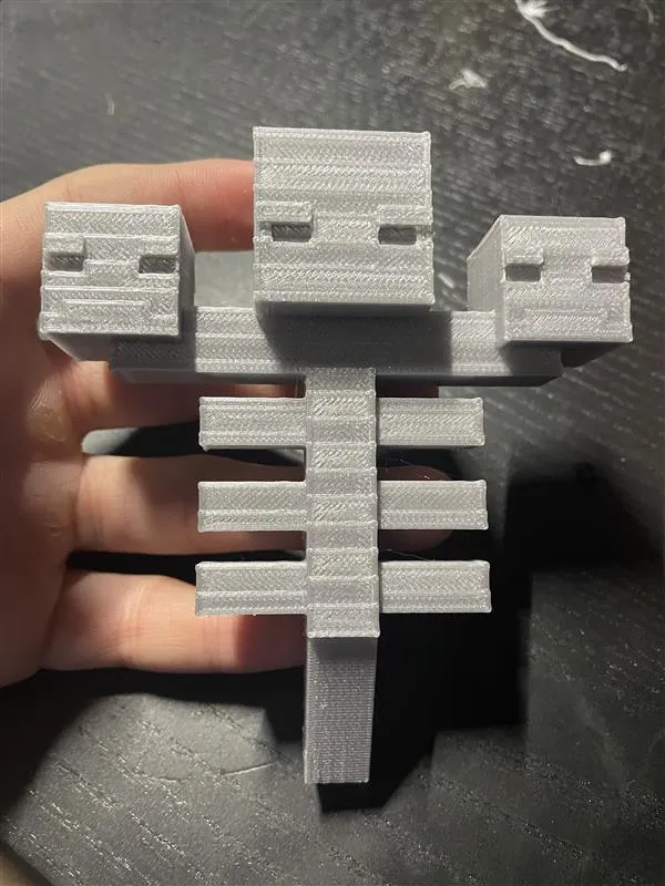 Minecraft Wither by Dovid999 | Download free STL model | Printables.com