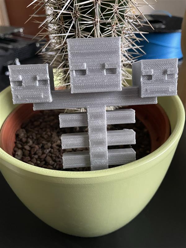 Minecraft Wither by Dovid999 | Download free STL model | Printables.com