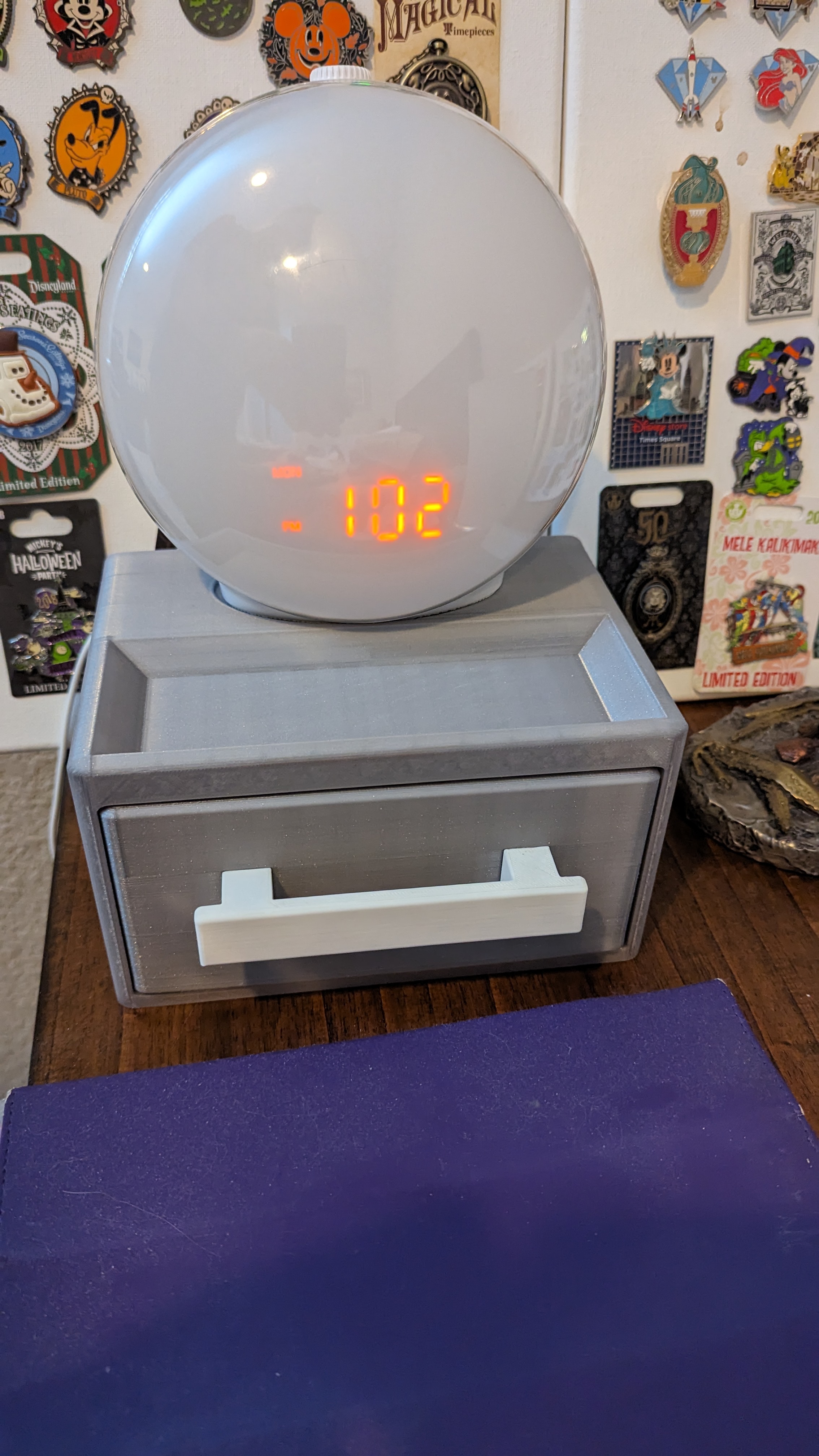 Bedside alarm clock stand and drawer by EDGeProjects | Download free ...