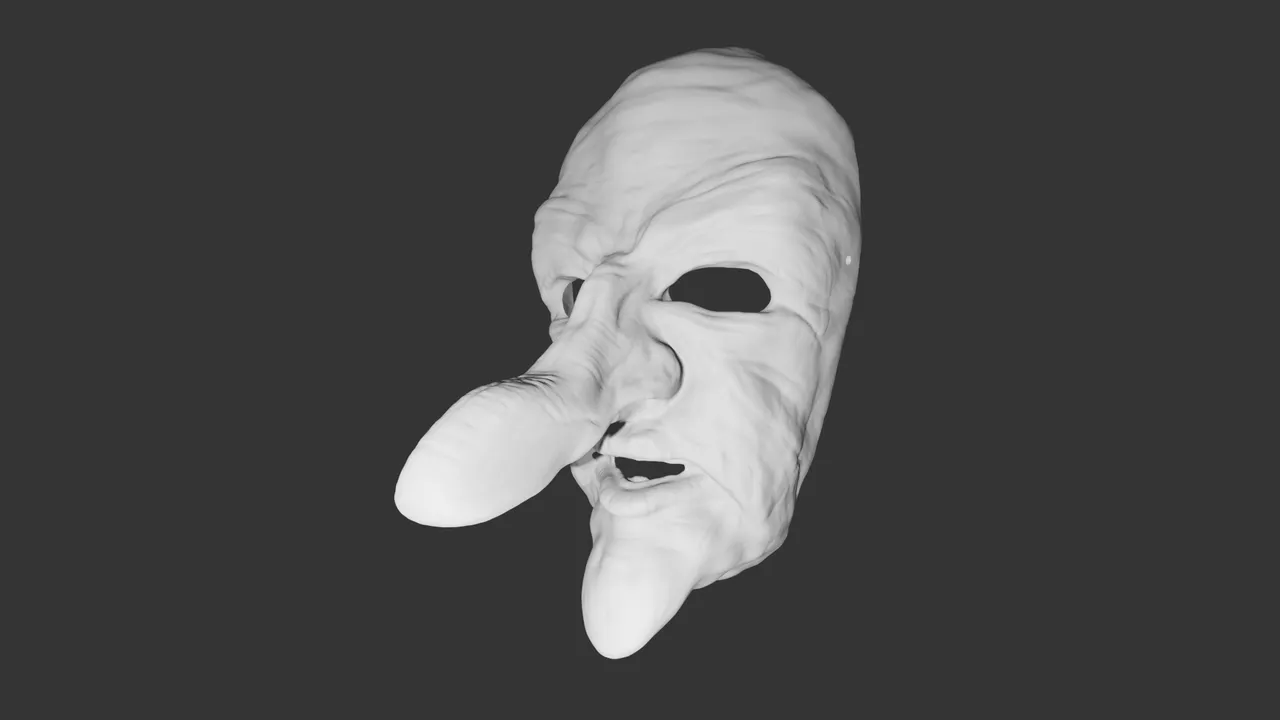 White Witch Mask by Arbitrary Creations | Download free STL model ...