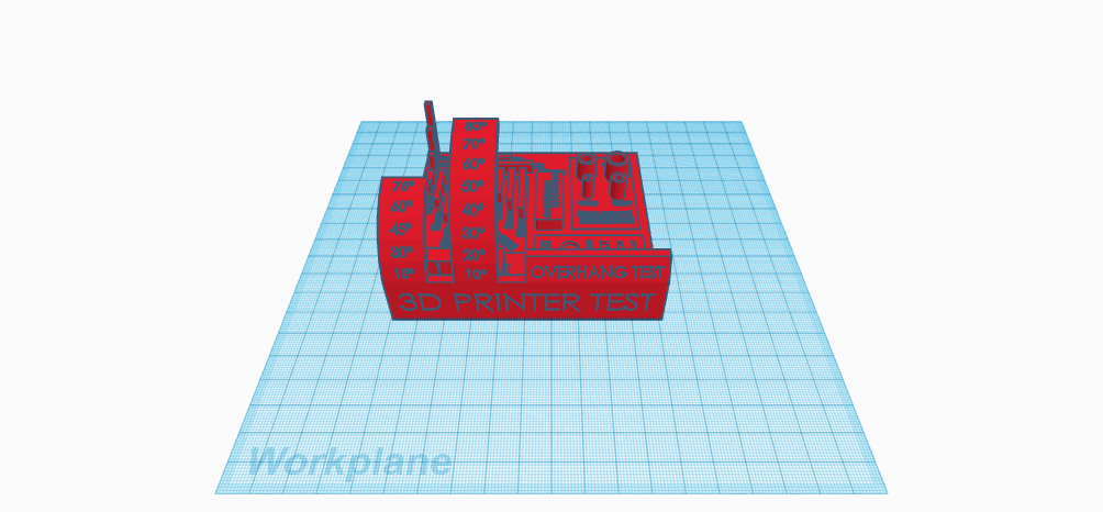 3D Printer Test by C&C 3D Factory | Download free STL model ...