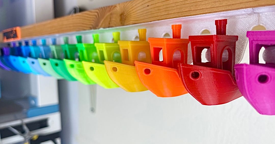 Benchy Display Rack Holder by MrViddy | Download free STL model ...