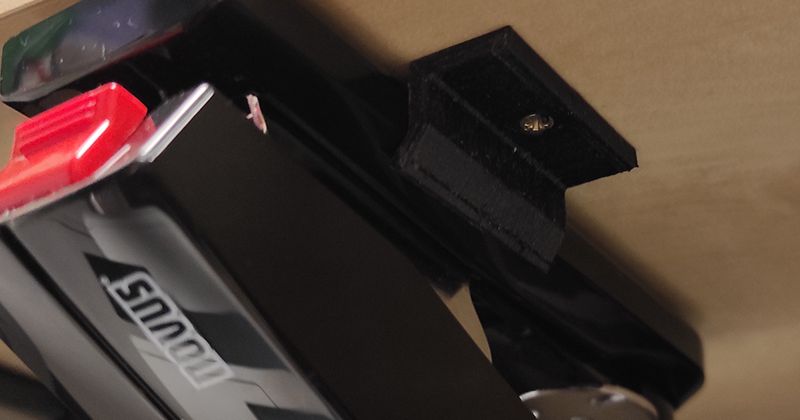 Stapler under the shelf mount by OSXtraveller | Download free STL model ...