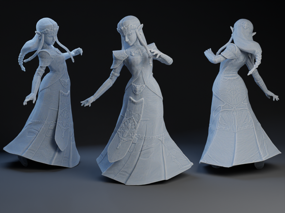 Princess Zelda par Peter Farell | Téléchargez gratuitement un modèle ...