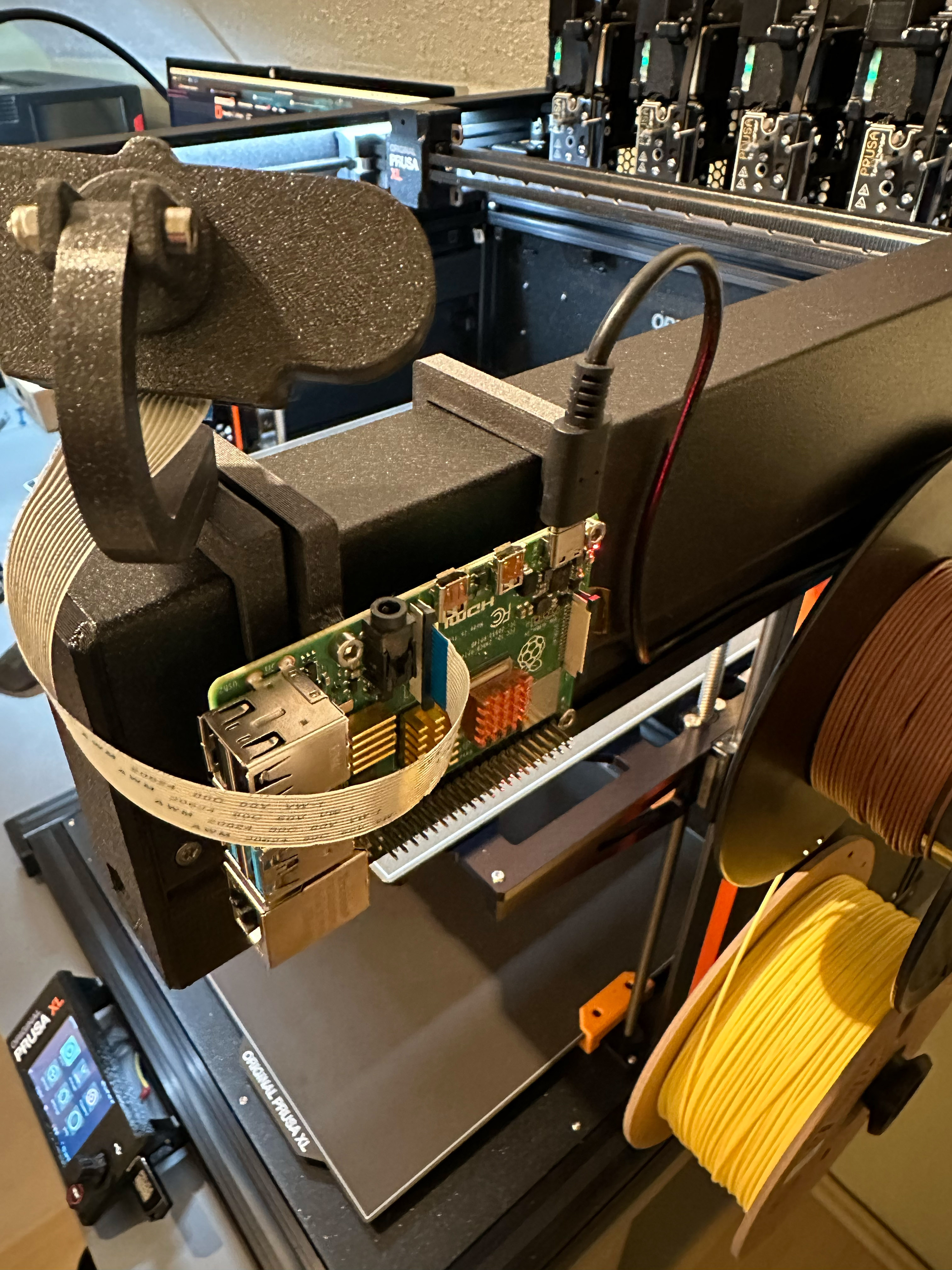 thinner version for camera + curved mount by Timo | Download free STL ...