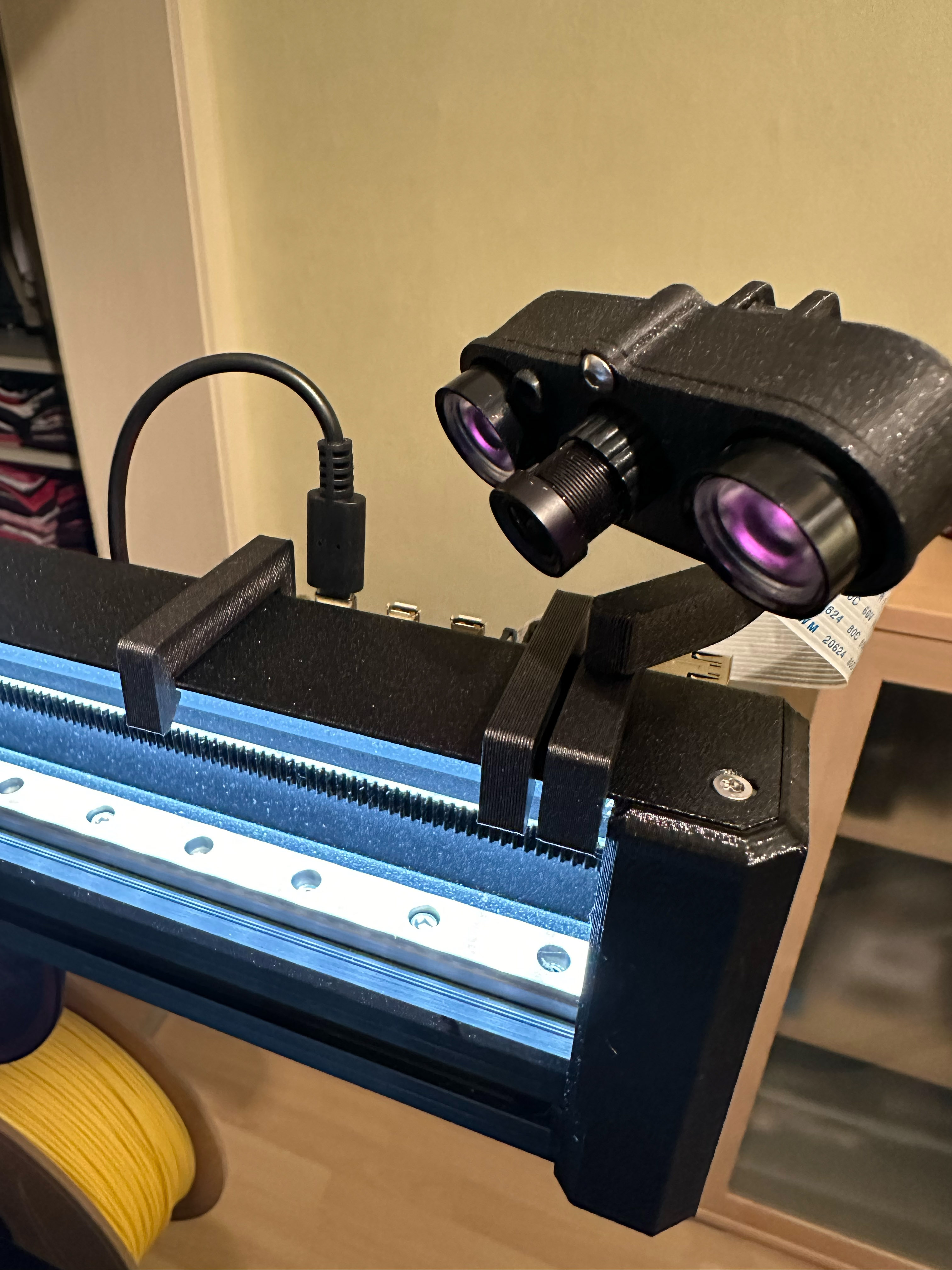 thinner version for camera + curved mount by Timo | Download free STL ...