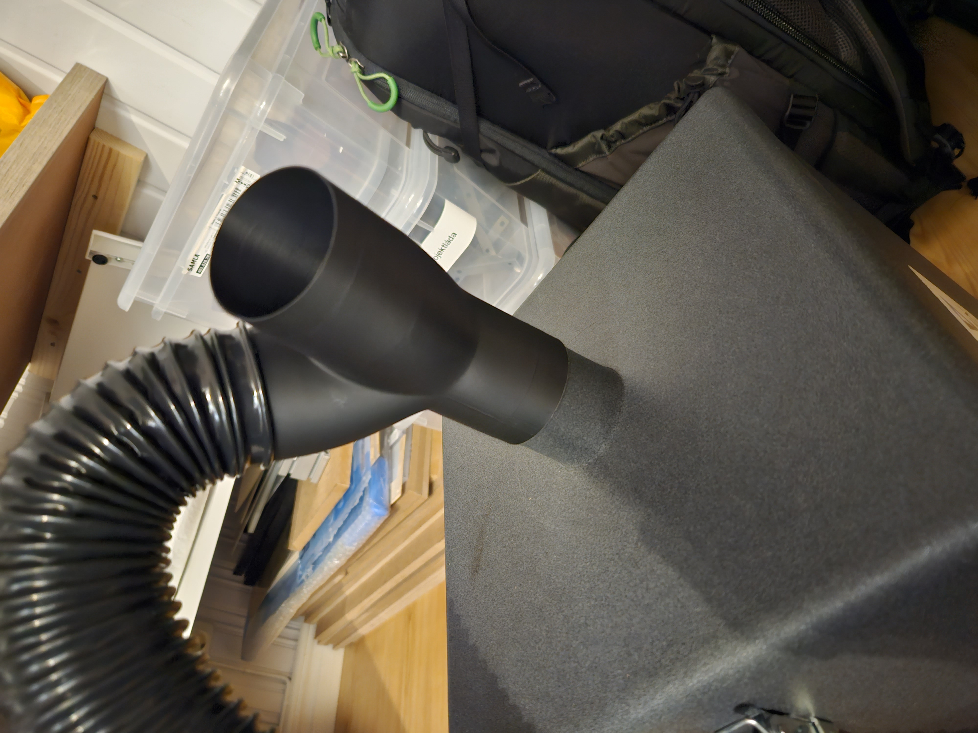 BOFA 3D PrintPRO 3 Intake Y-Splitter for 50mm Hose by Wolfie3D ...