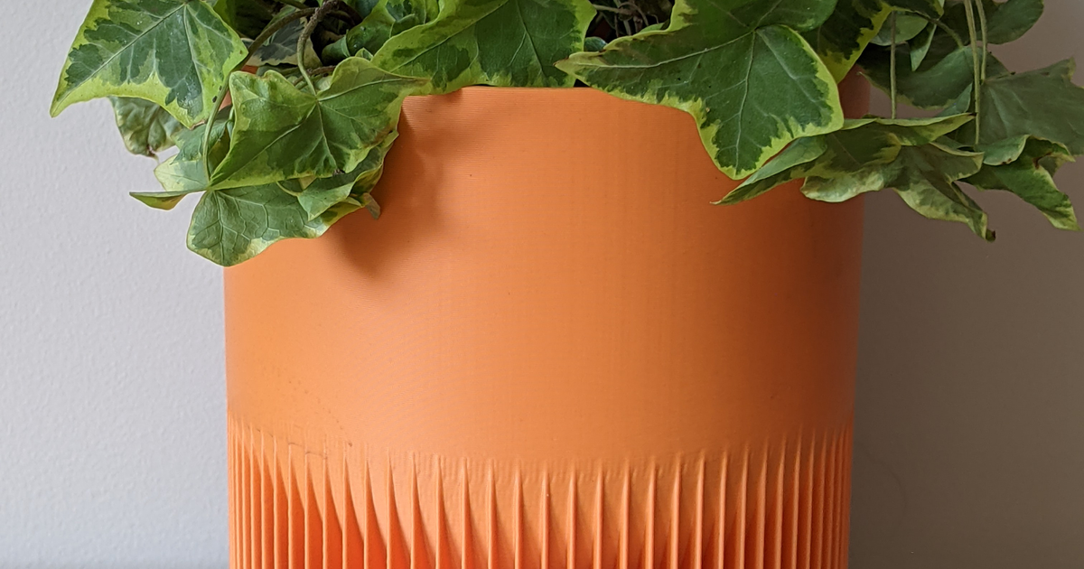 Modern Planter by Xander | Download free STL model | Printables.com