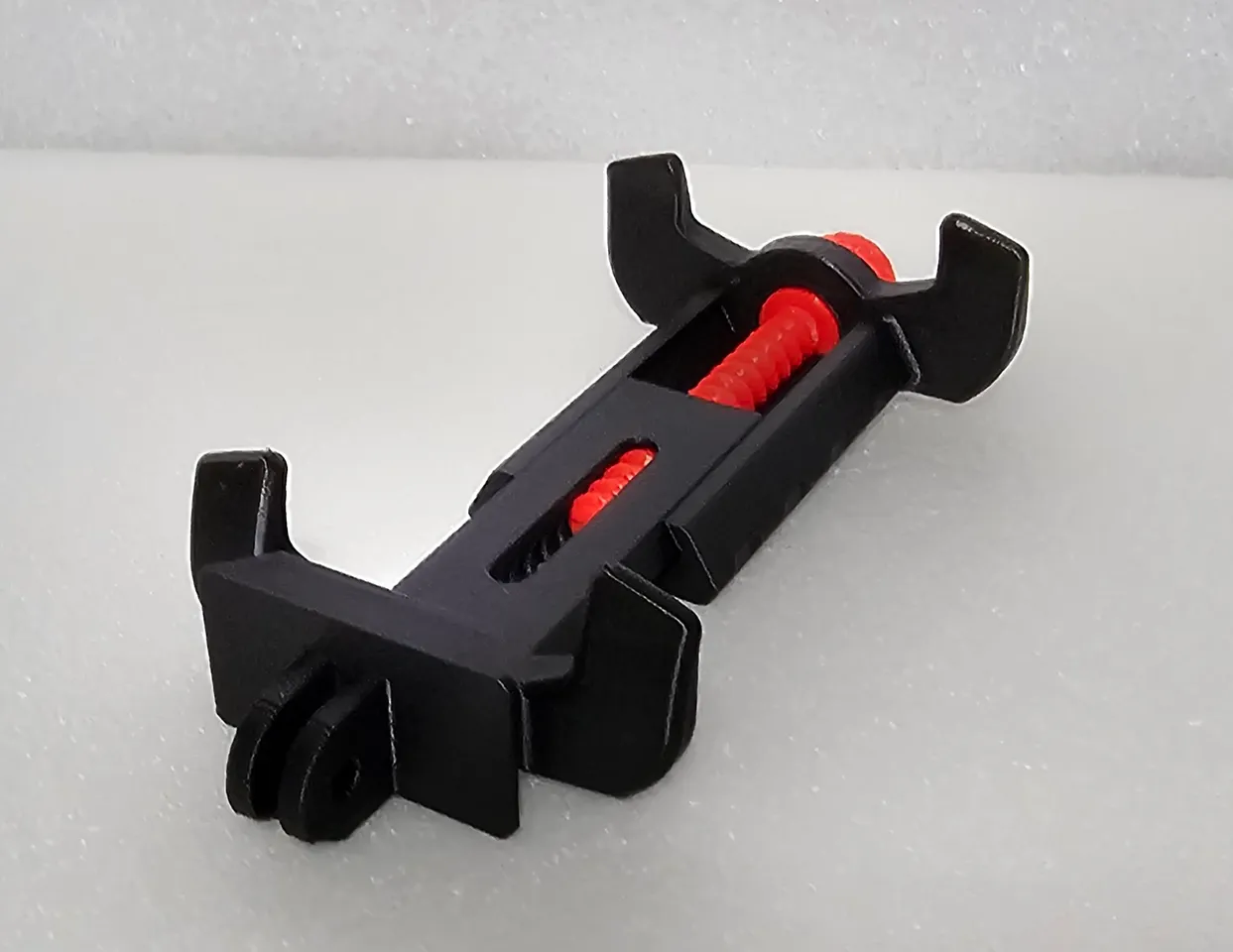 Mobile Phone Clamp GoPro Mount by M Reynolds | Download free STL model ...