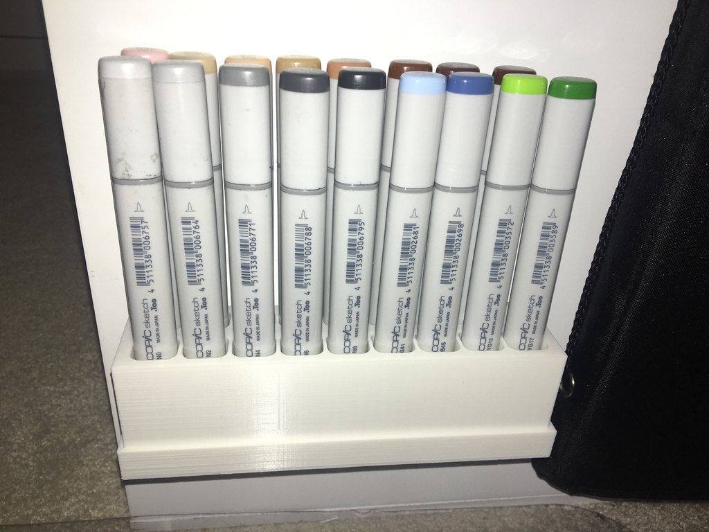 18 Copic Marker Removable Tray and Shelf by Brandon Kleeman | Download ...