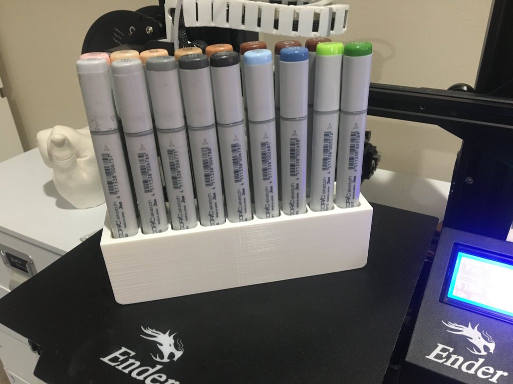18 Copic Marker Removable Tray and Shelf by Brandon Kleeman | Download ...