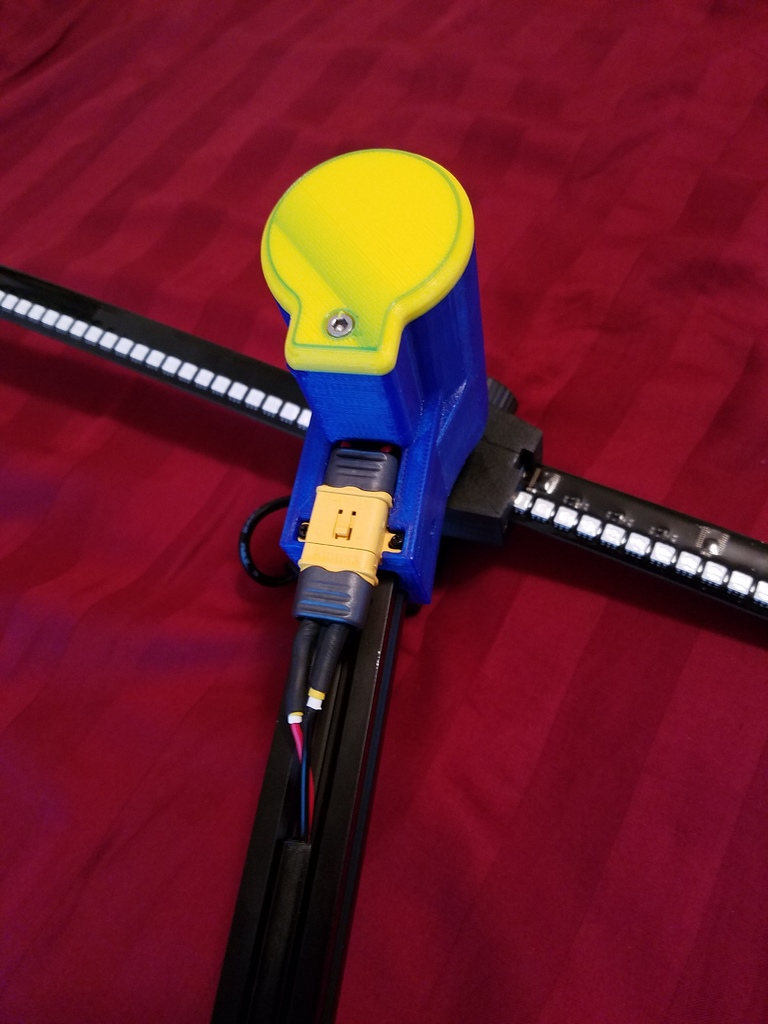 LED Spinning Sign by Daniel Frechette | Download free STL model ...