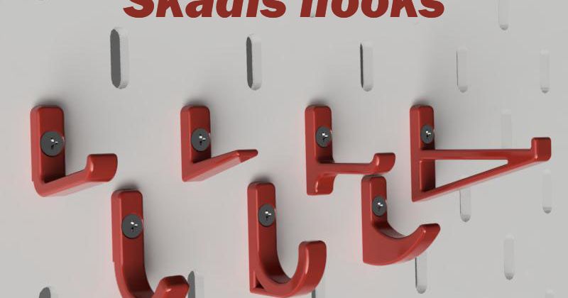 Hooks for Skadis by ORM | Download free STL model | Printables.com