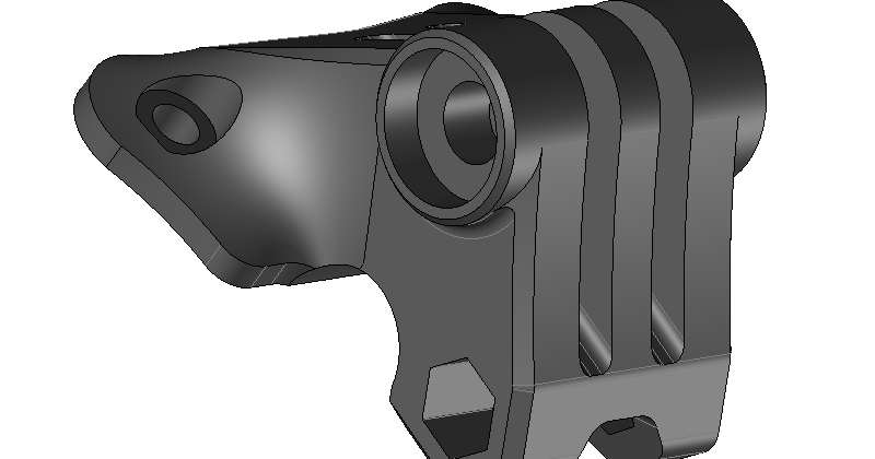 P X F Support GoPro Universel CHC by Phen X Frame | Download free STL ...